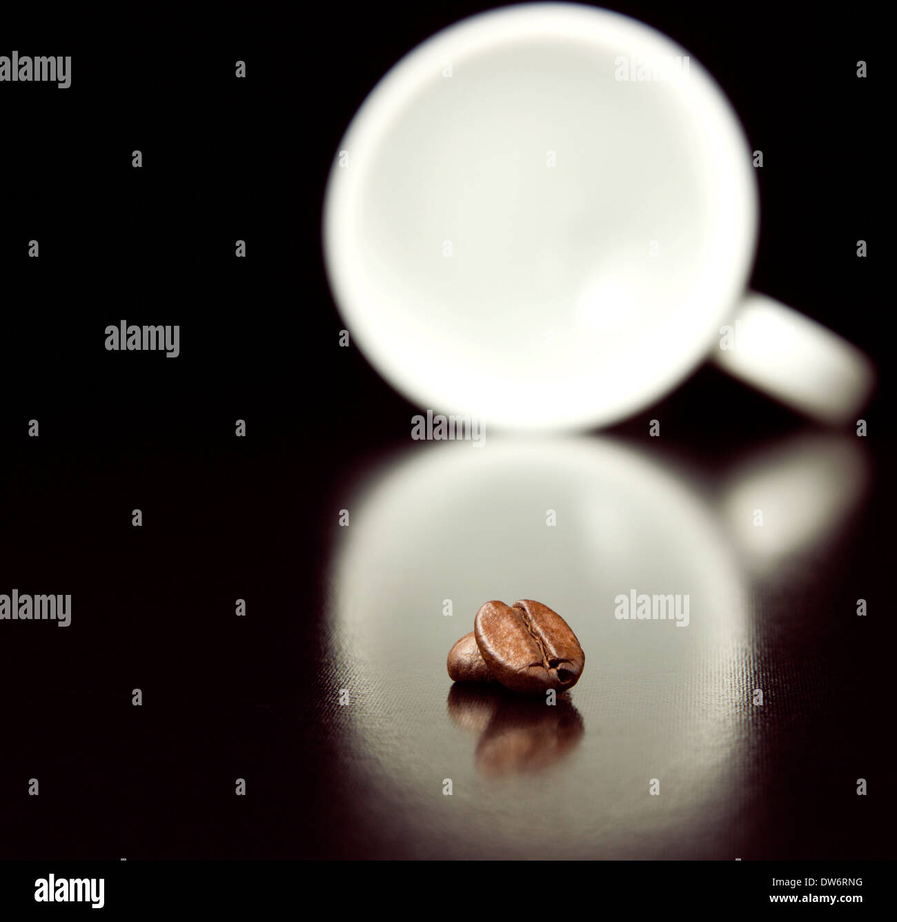 Two coffee beans hi-res stock photography and images - Alamy