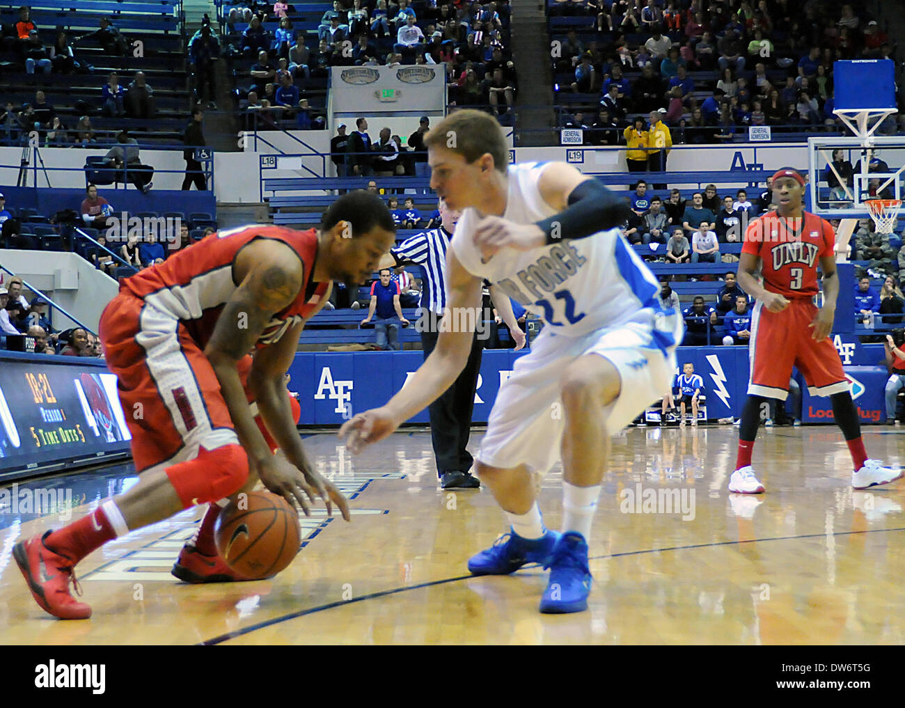 Colorado Springs, Colorado, USA. 1st March 2014. Air Force guard, Max ...