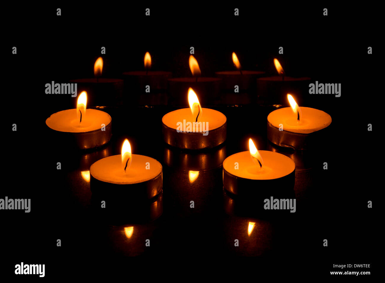 Candlelight reflections hi-res stock photography and images - Alamy