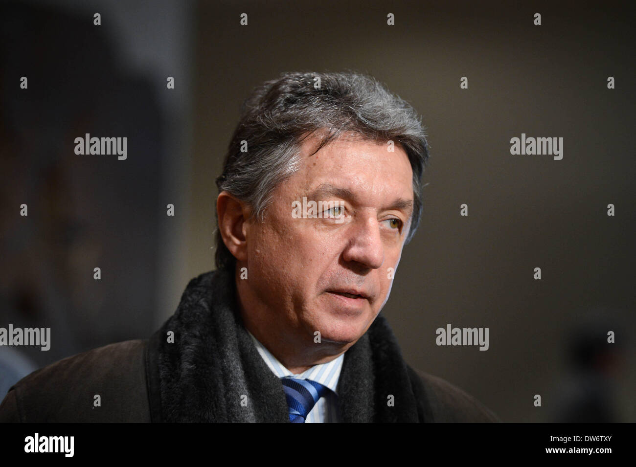 New York, UN headquarters in New York. 1st Mar, 2014. Ukrainian ...