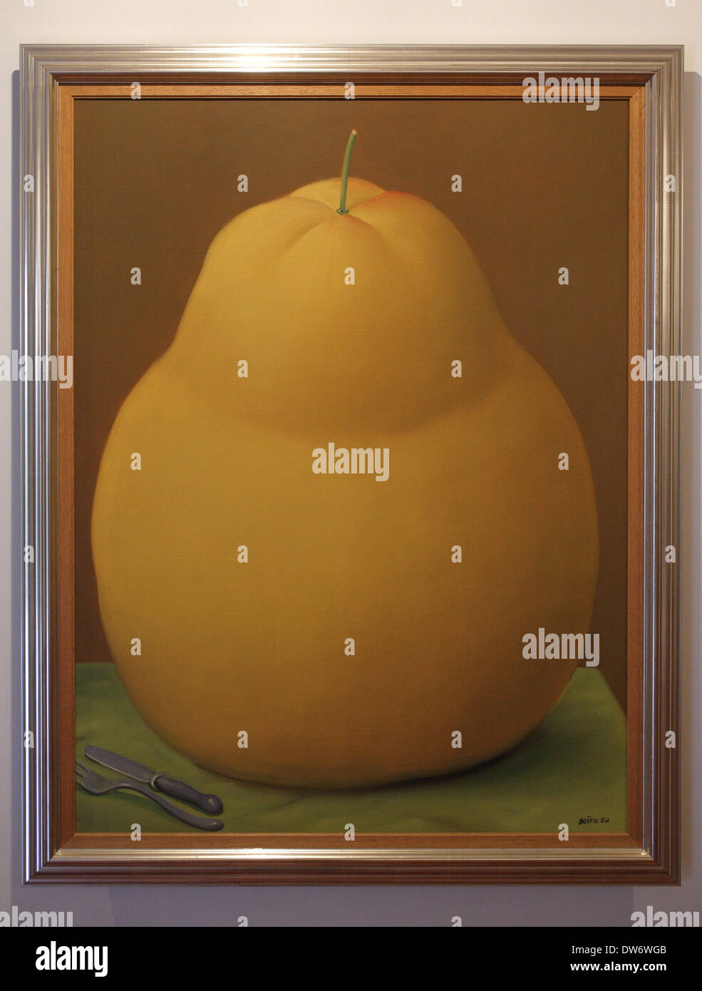 Fernando botero painting hi-res stock photography and images - Alamy