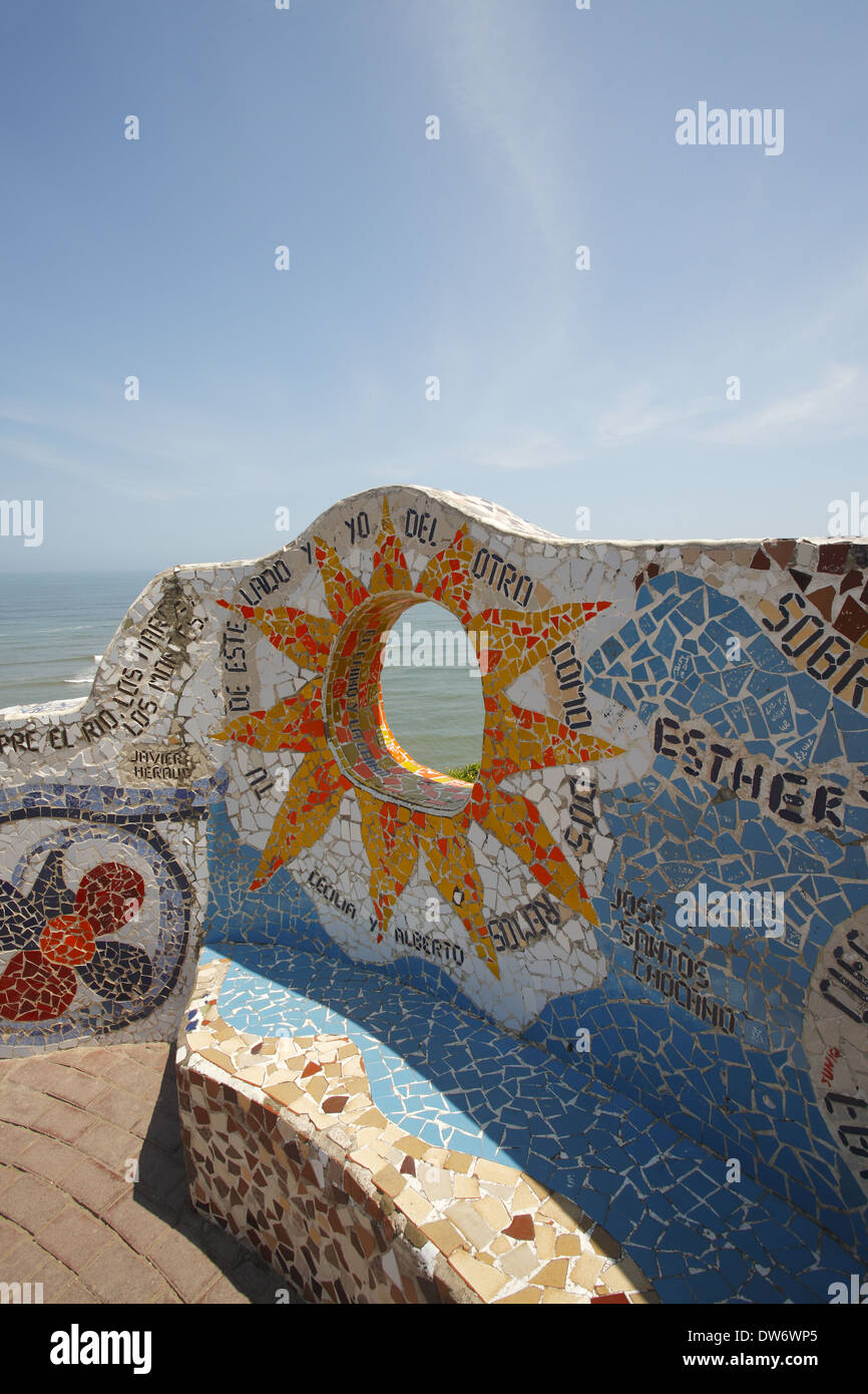 Parque del Amor (Love Park), Lima, Peru Stock Photo - Alamy