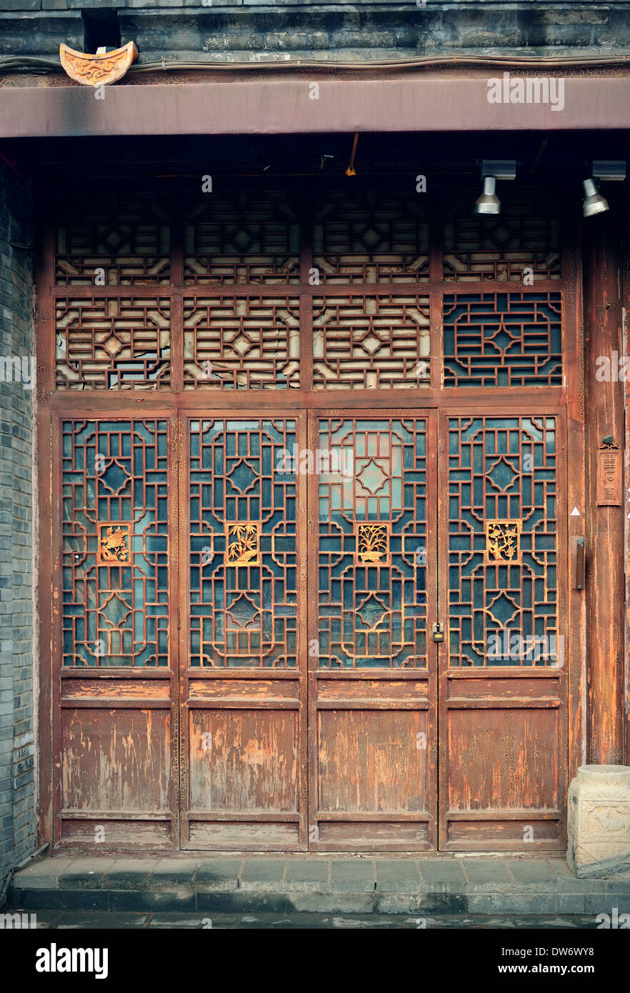 Old street view with stores Stock Photo - Alamy