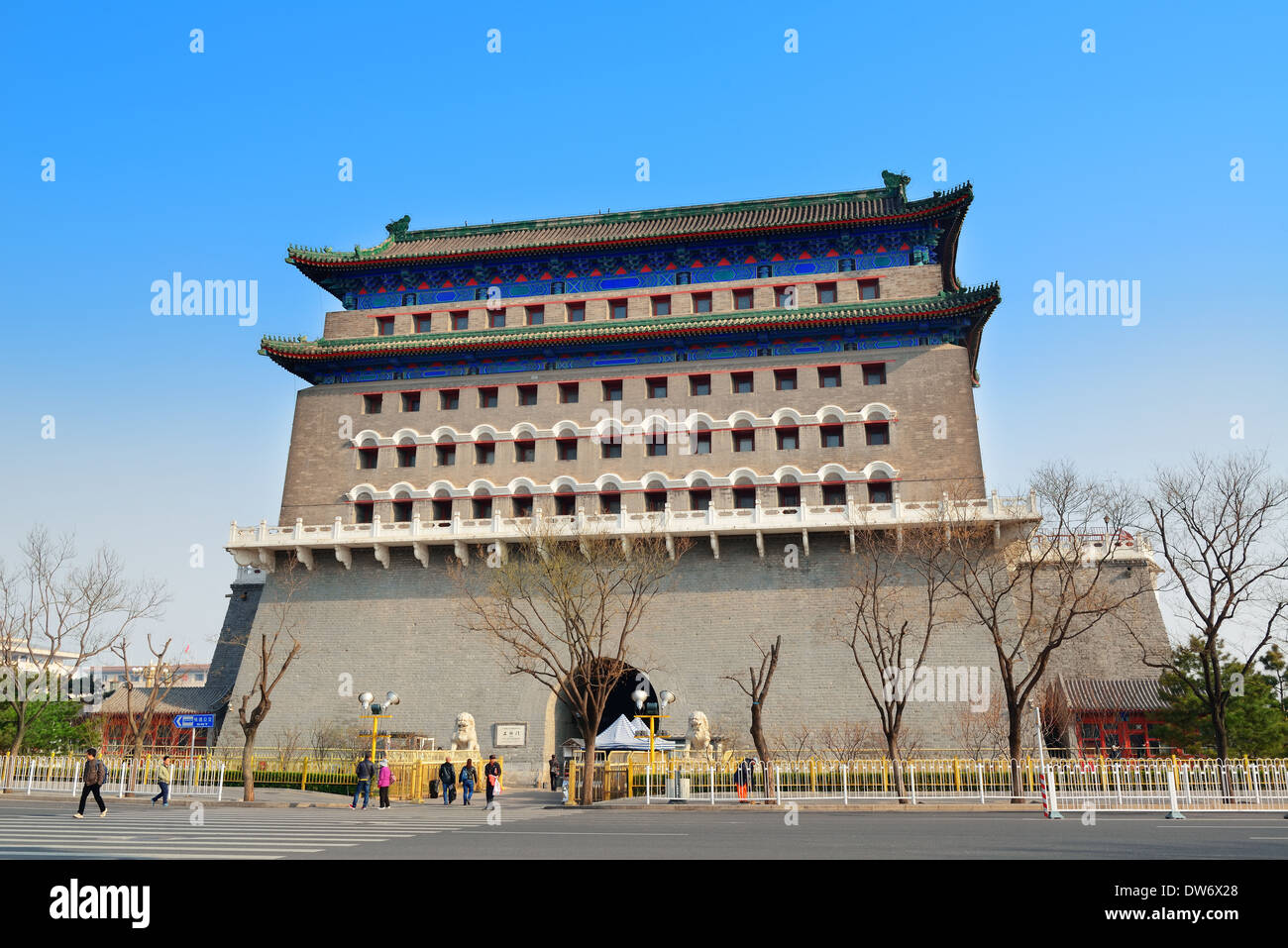 Beijing street view Stock Photo - Alamy