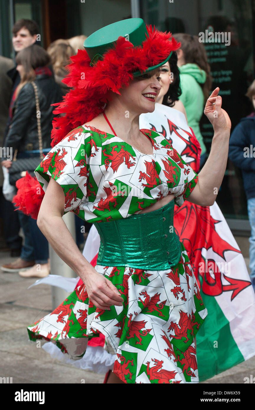 Cardiff, Glamorgan, Wales, UK. 1st March, 2014. Burlesque Cardiff ...