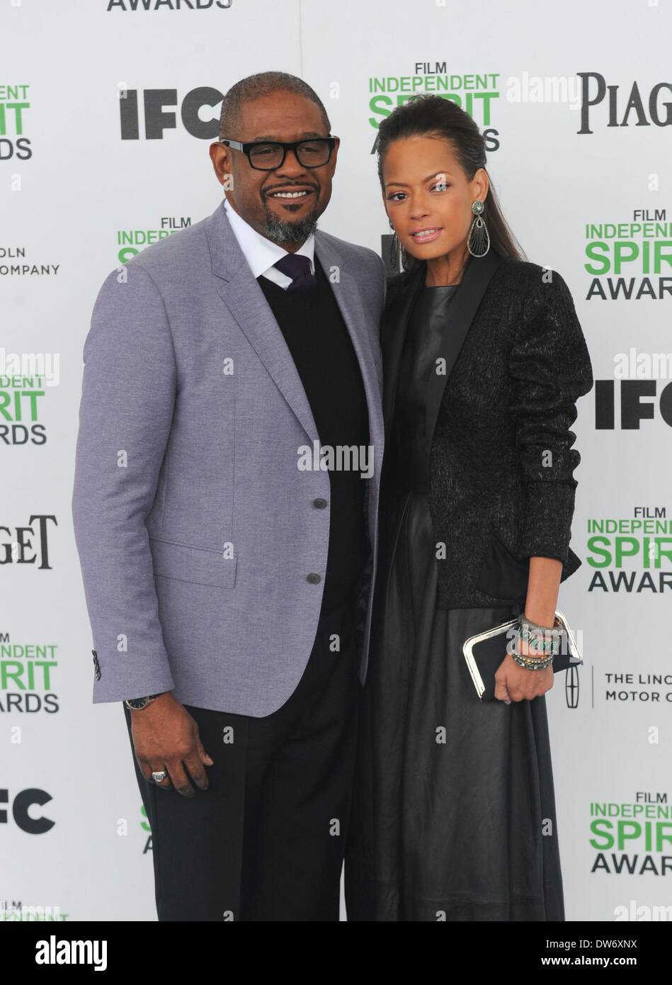 Santa Monica, CA, USA. 1st March, 2014. Forest Whitaker, Keisha Nash ...