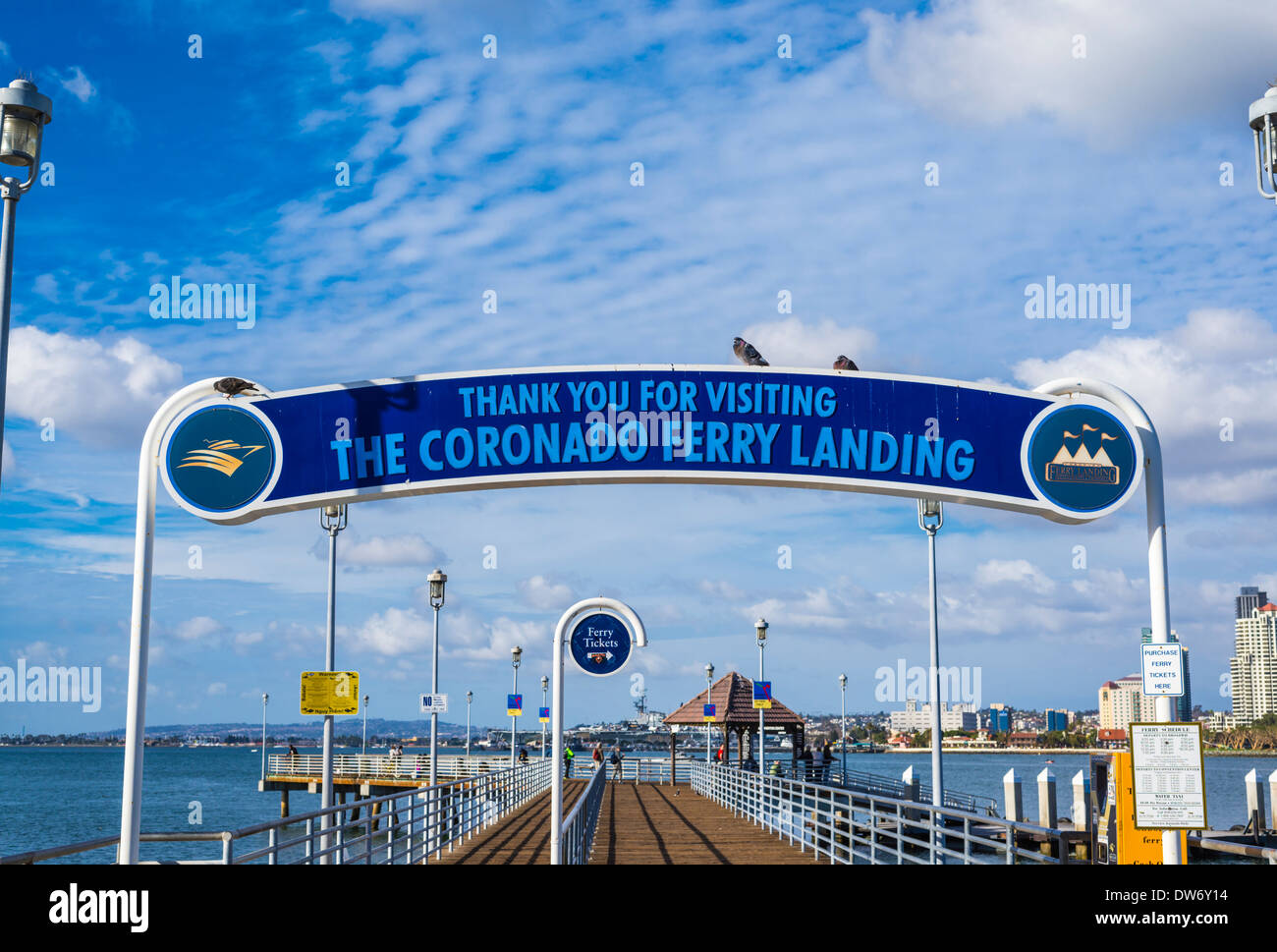 Sign signage coronado hi-res stock photography and images - Alamy