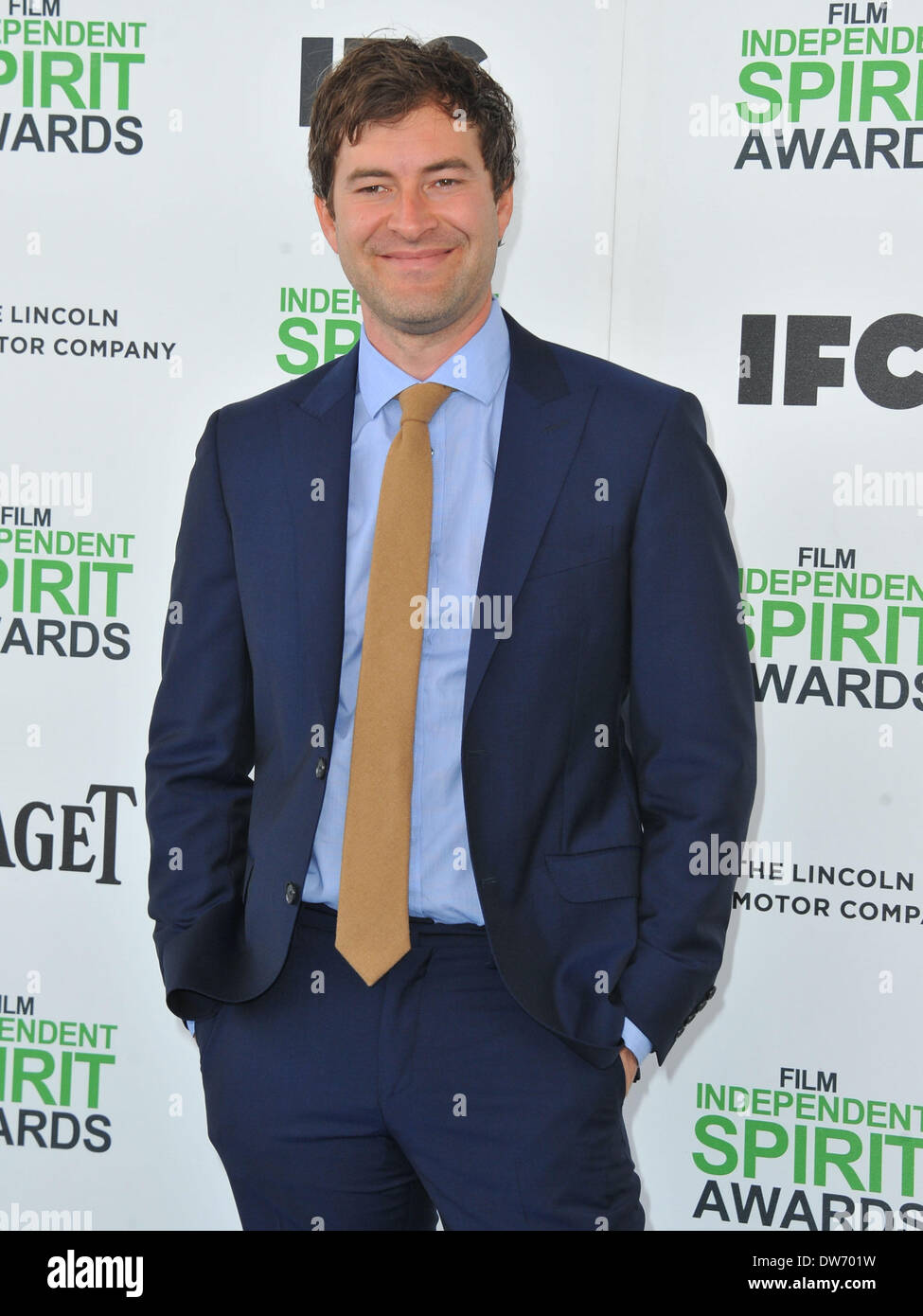 Los Angeles, California, USA. 1st March 2014. Mark Duplass attending ...