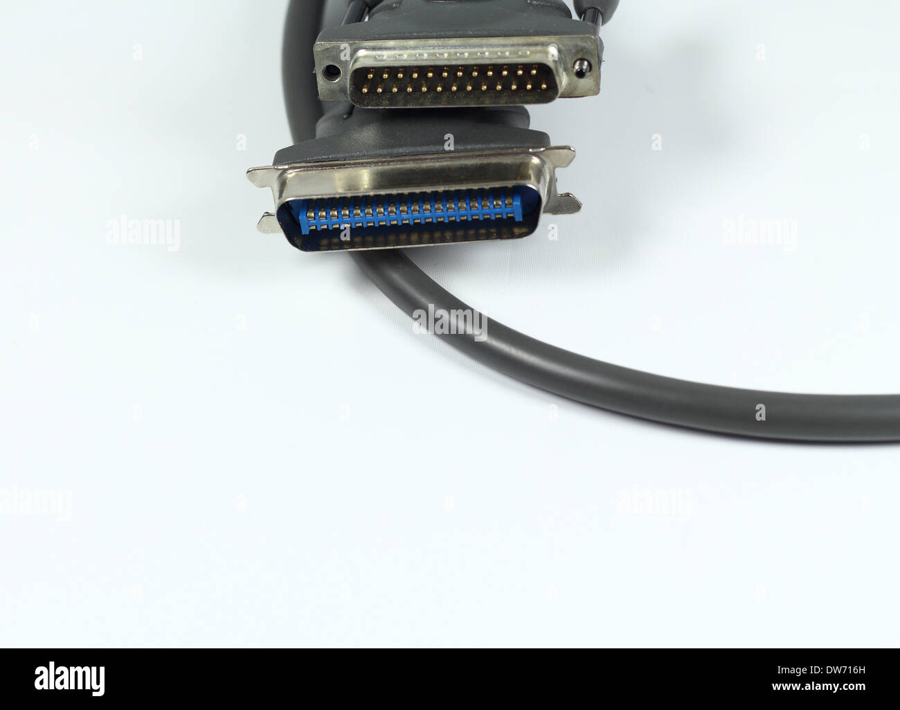 Parallel printer cable hi-res stock photography and images - Alamy