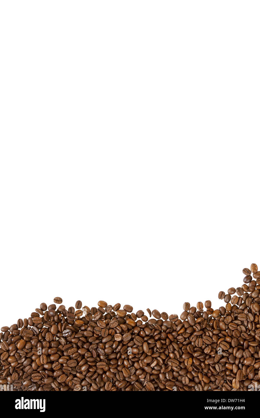 Coffee frame made coffee beans hi-res stock photography and images - Alamy