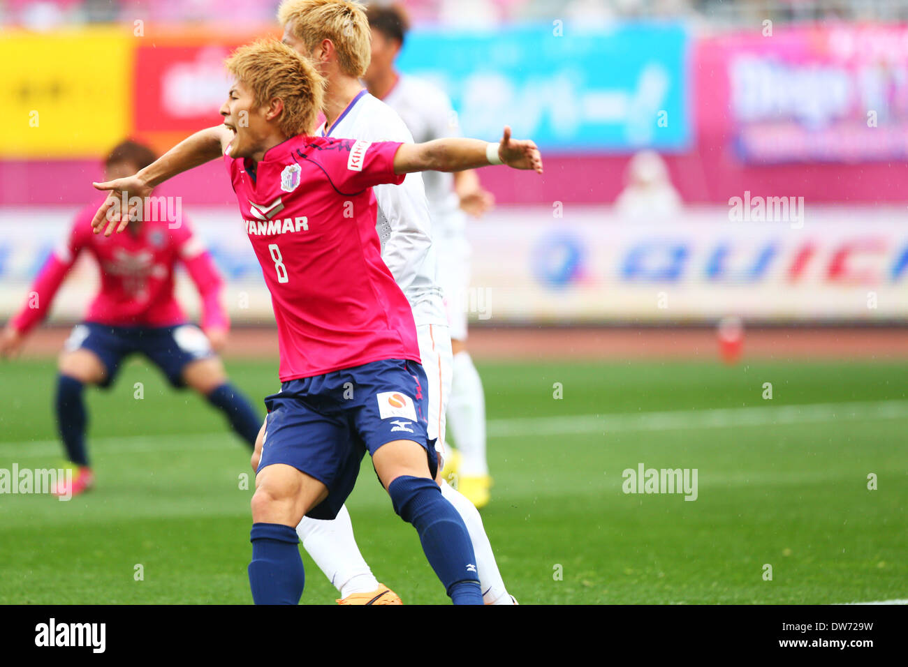 Osaka, Japan. 1st Mar, 2014. Yoichiro Kakitani (Cerezo) Football ...
