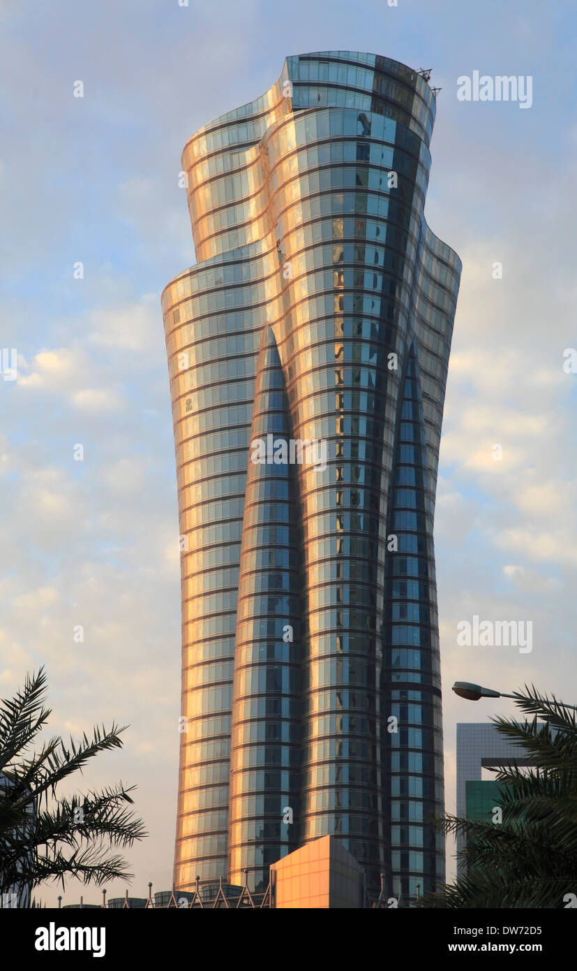 Qatar skyscraper hi-res stock photography and images - Alamy