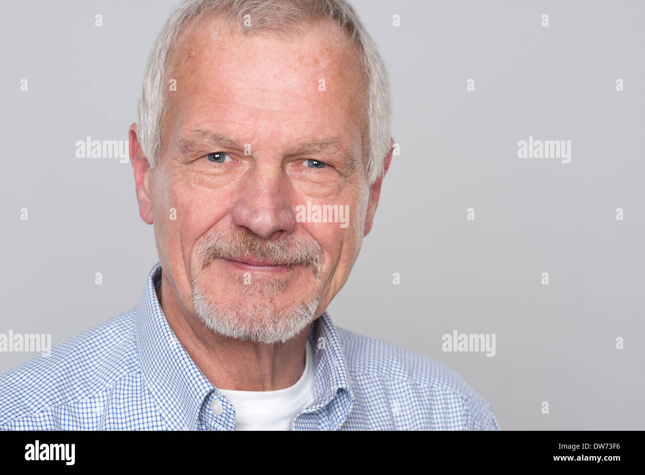 Happy grey man in hi-res stock photography and images - Alamy