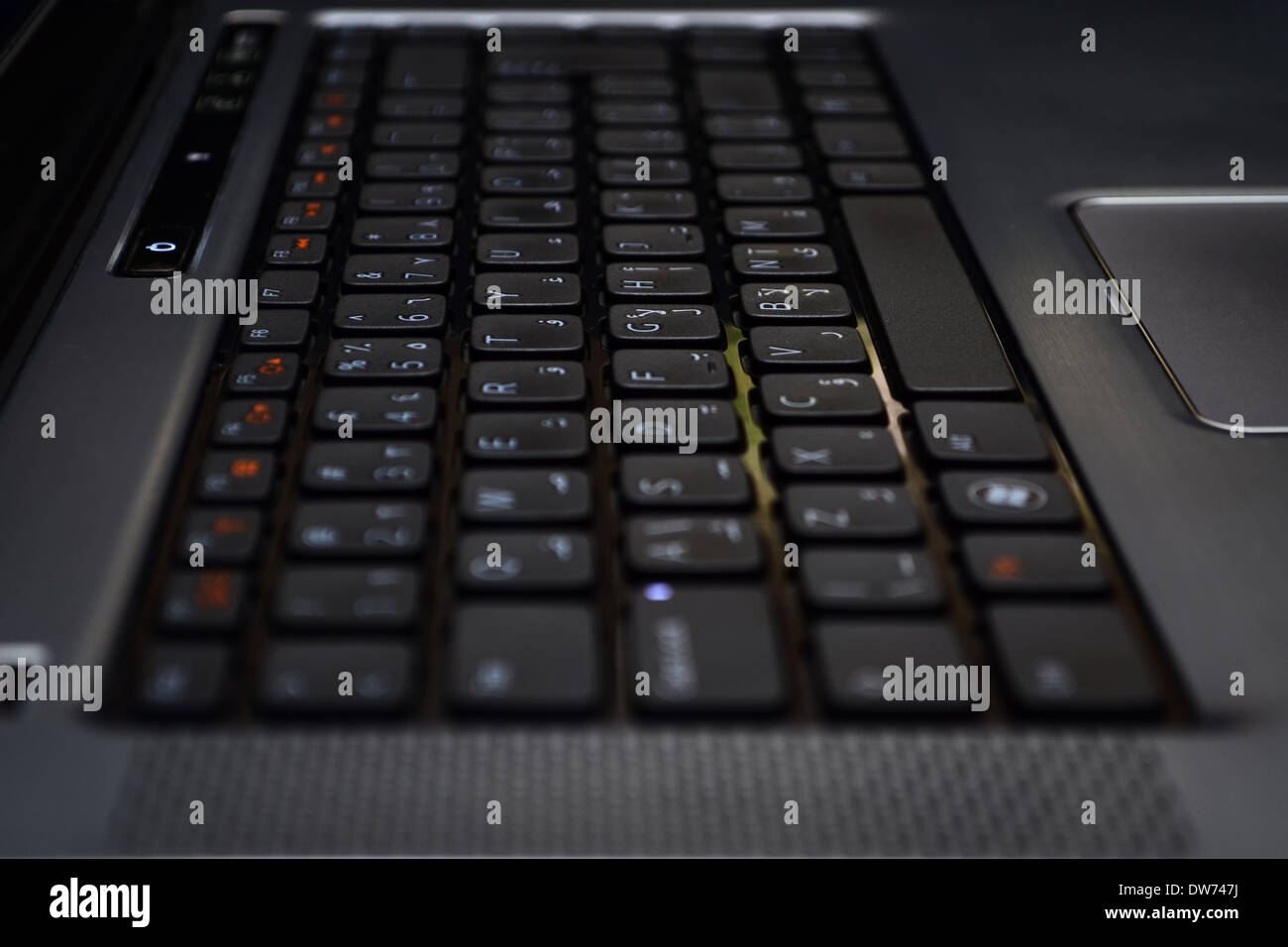 Keyboard of a Laptop! Stock Photo - Alamy