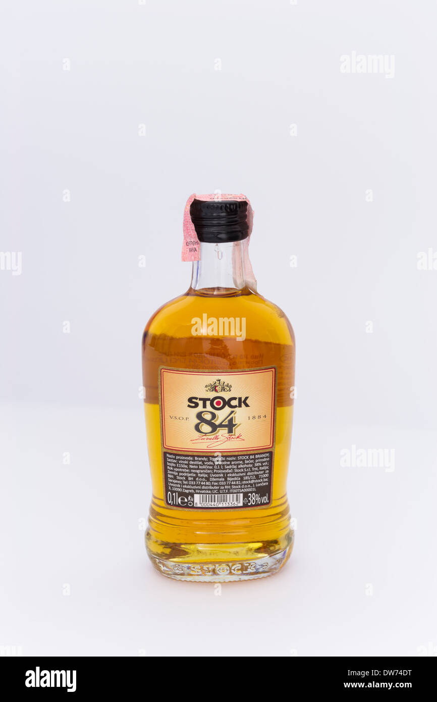 Balkan alcohol drinks Stock Photo - Alamy