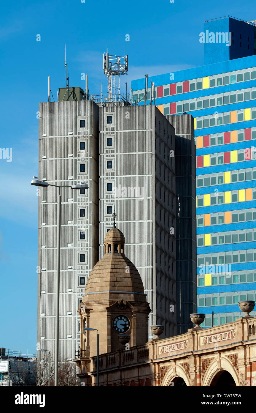 Leicester buildings city centre hi-res stock photography and images - Alamy