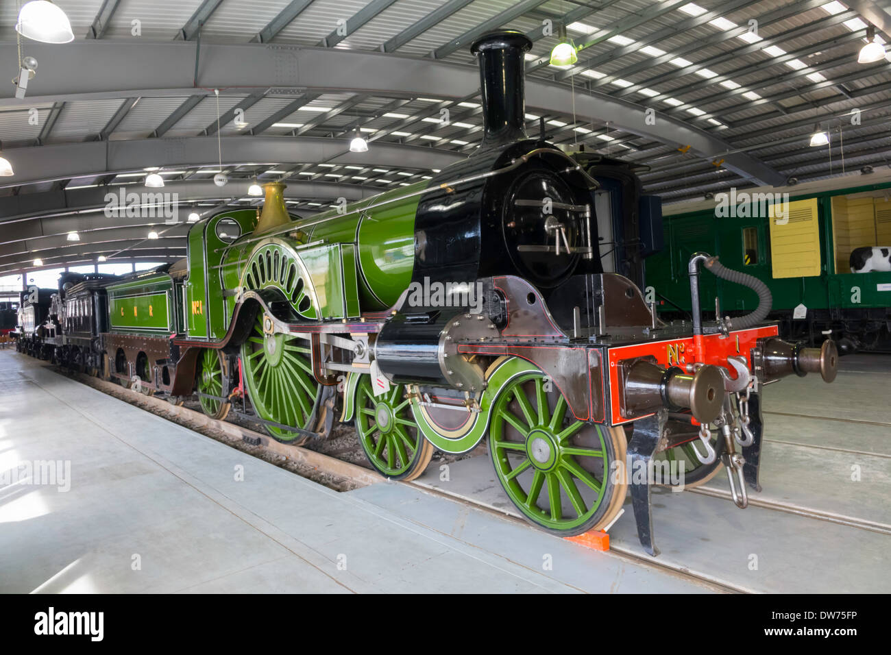 Great Northern Railway No. 1 Class Stirling Single express passenger ...