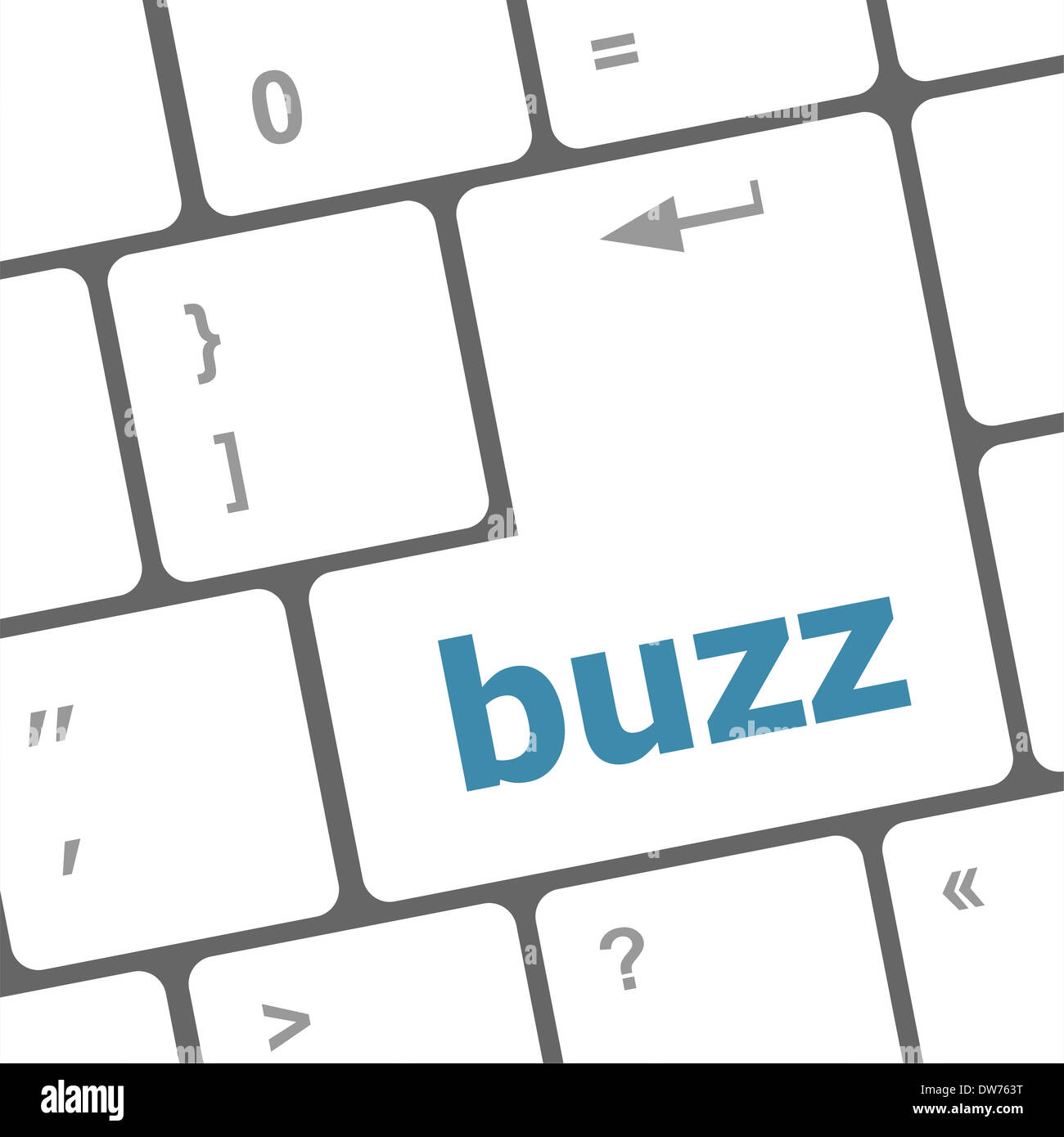 Buzz word on computer hi-res stock photography and images - Alamy