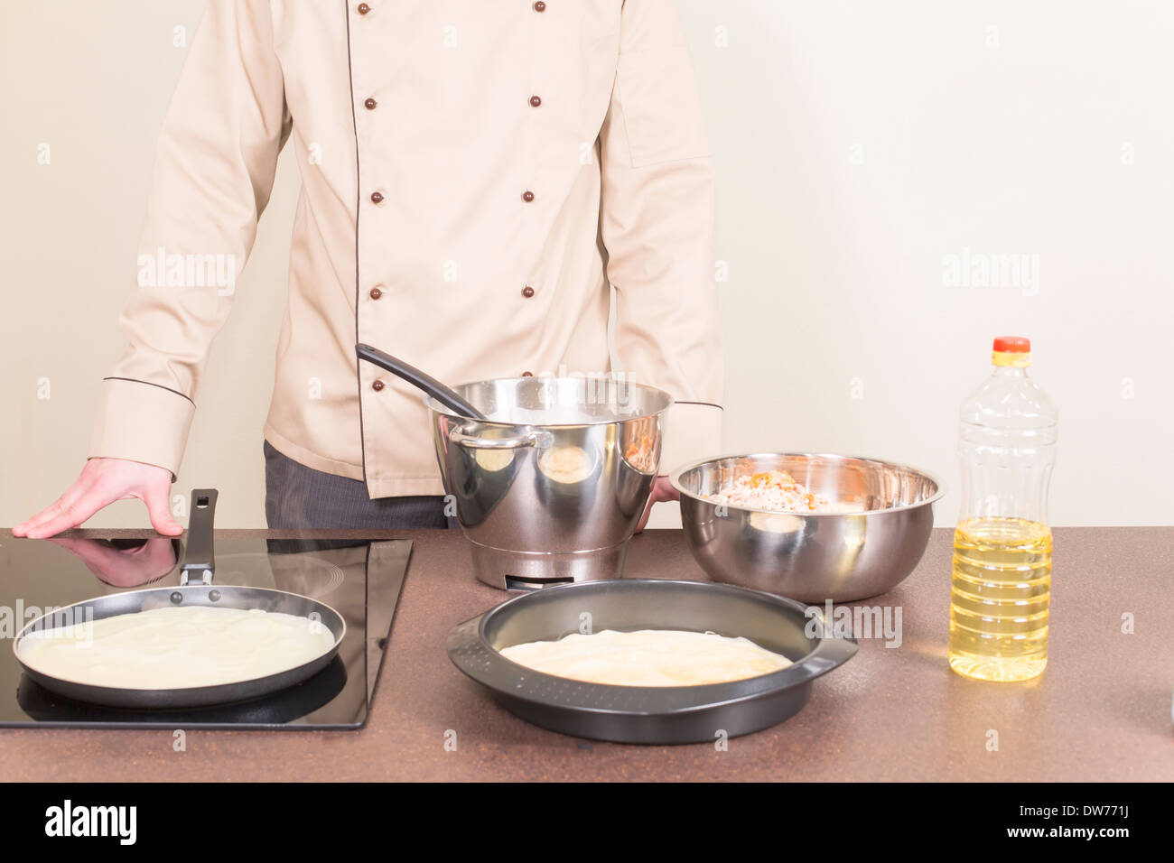 Fry pancakes hi-res stock photography and images - Alamy