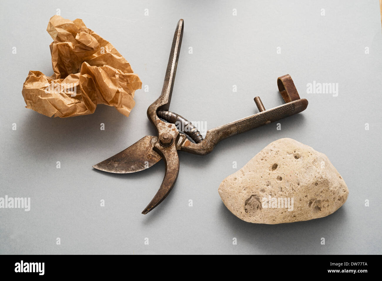 Rock paper scissors hi-res stock photography and images - Alamy