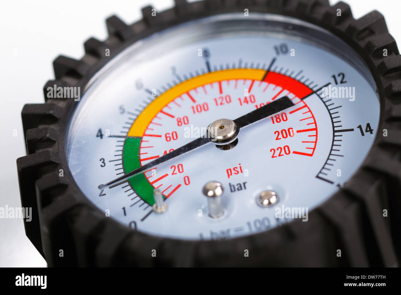 Air compressor gauge hi-res stock photography and images - Alamy