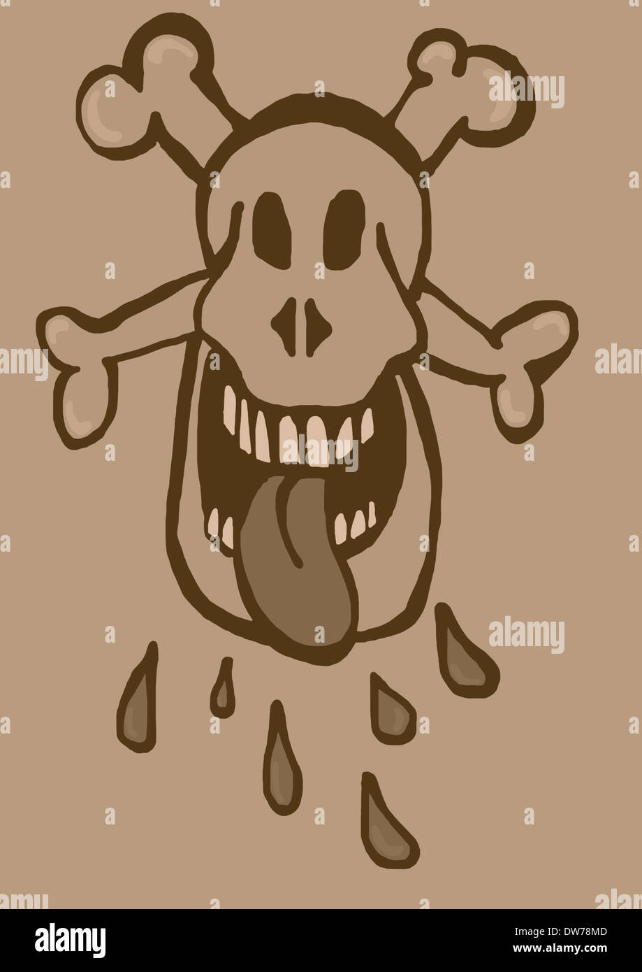 Scared skull hi-res stock photography and images - Alamy