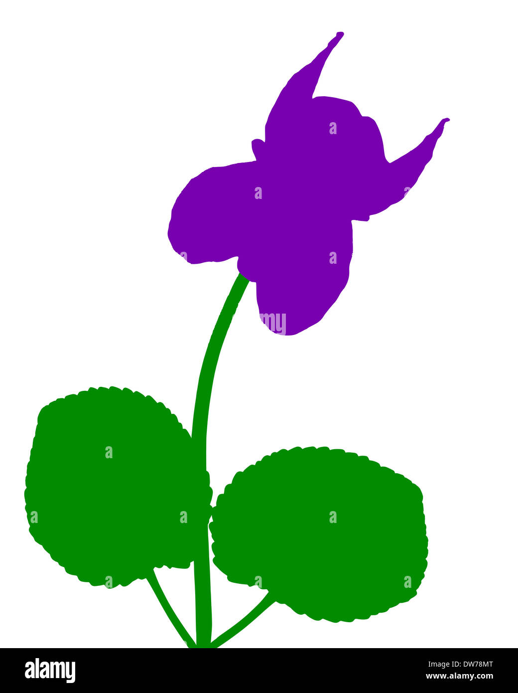 Viola silhouette Cut Out Stock Images & Pictures - Alamy