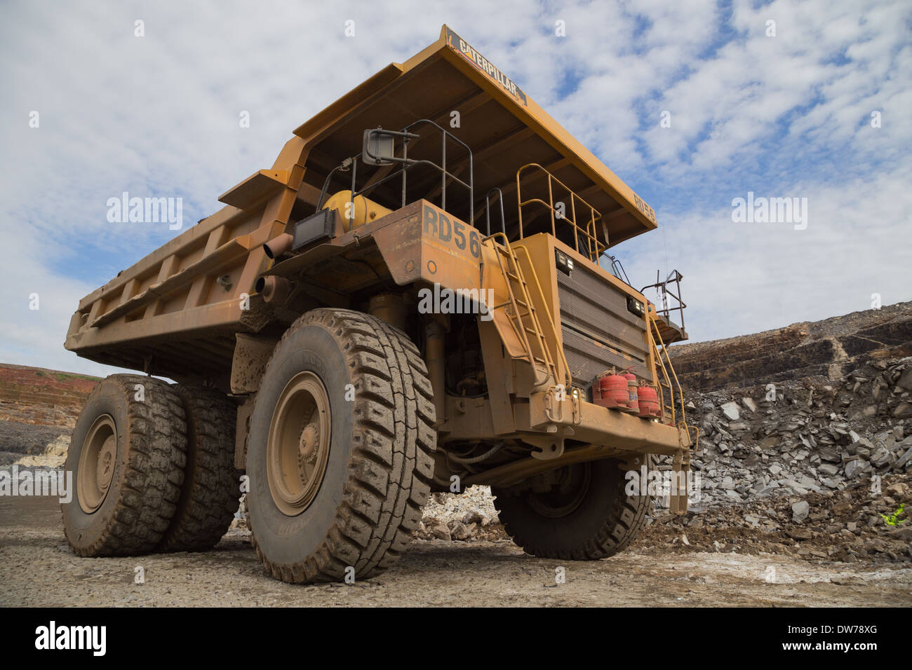Caterpillar truck mining hi-res stock photography and images - Alamy