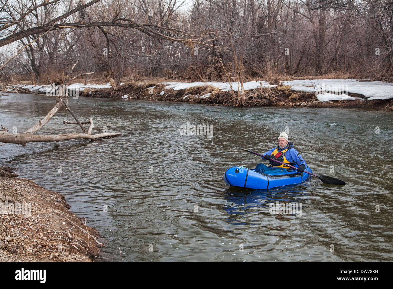Person paddling hi-res stock photography and images - Alamy