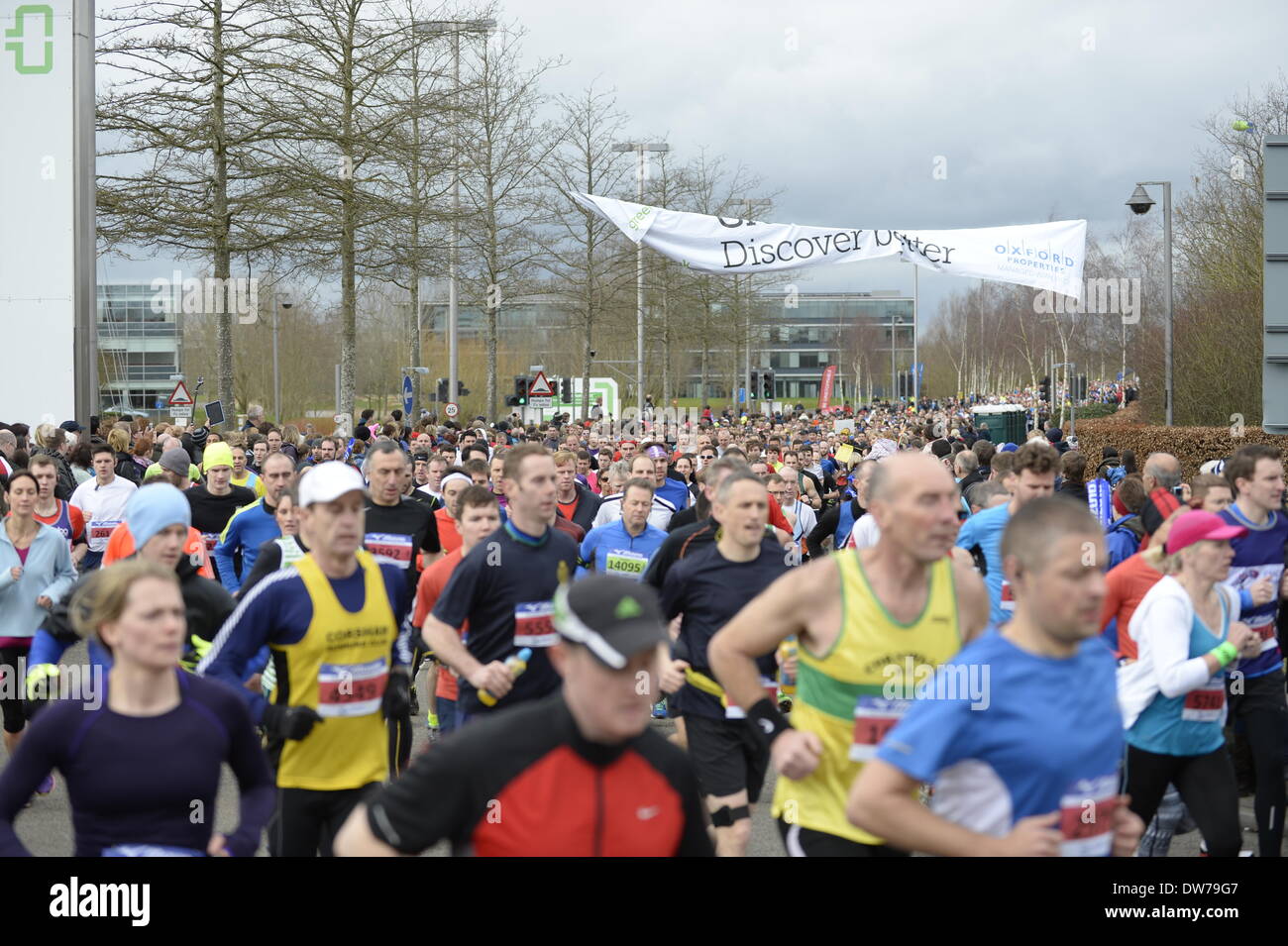 Reading half marathon 2014 Stock Photo - Alamy