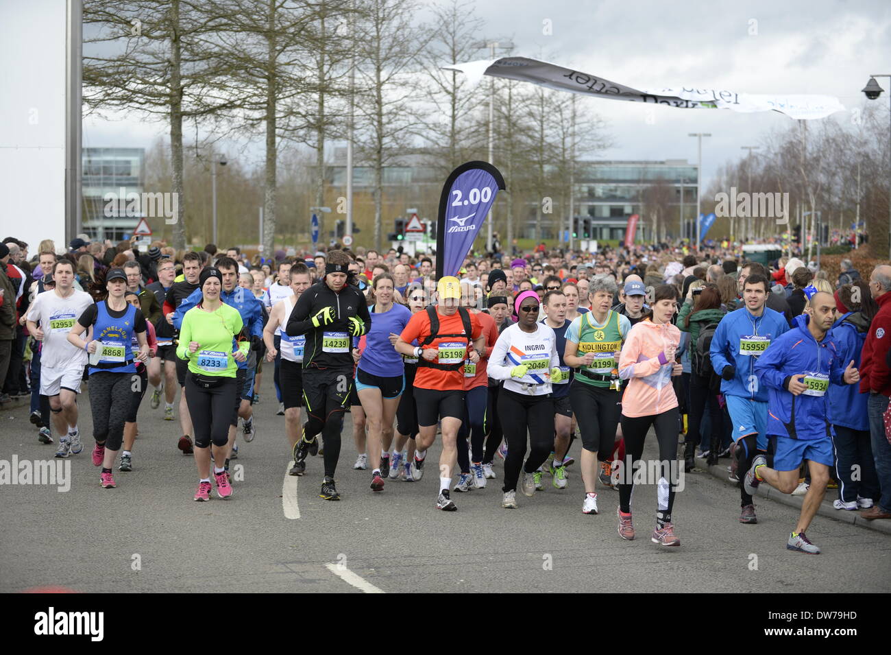 Reading half marathon 2014 Stock Photo - Alamy