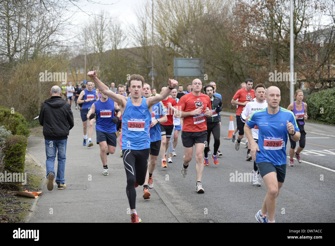 Reading half marathon 2014 Stock Photo - Alamy