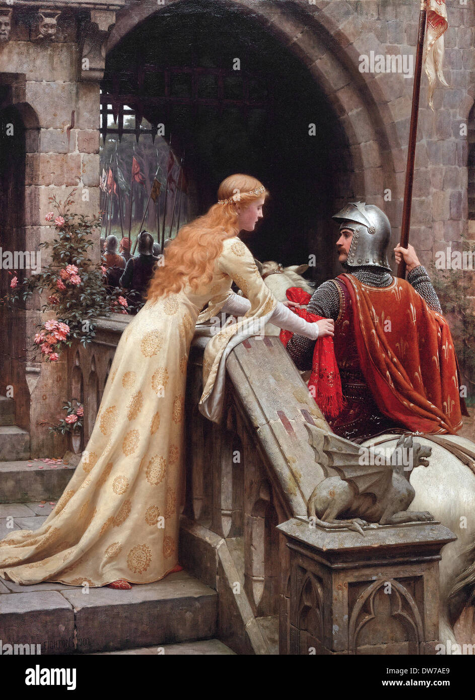 Edmund leighton hi-res stock photography and images - Alamy