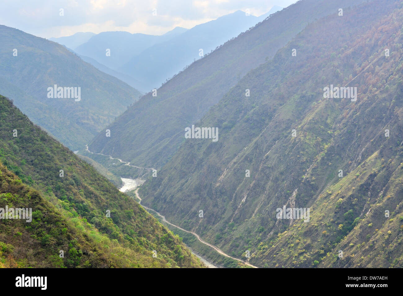 Road to Trashigang, Eastern Bhutan Stock Photo - Alamy