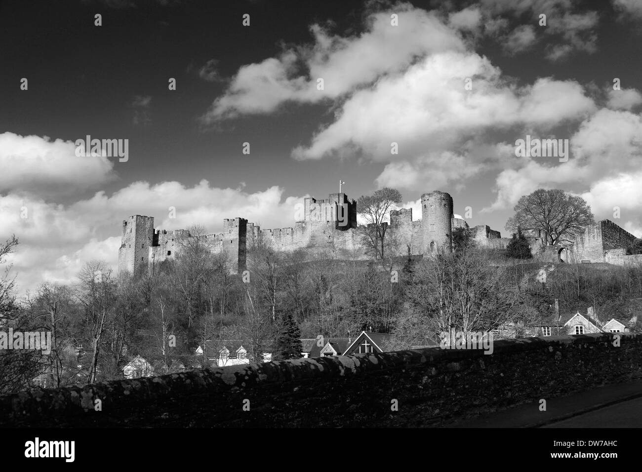 Spring, Ludlow Castle, Ludlow town, Shropshire County, England, UK ...