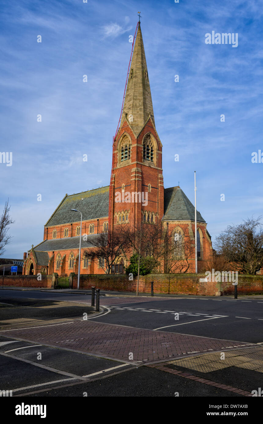 Ladder to church hi-res stock photography and images - Alamy