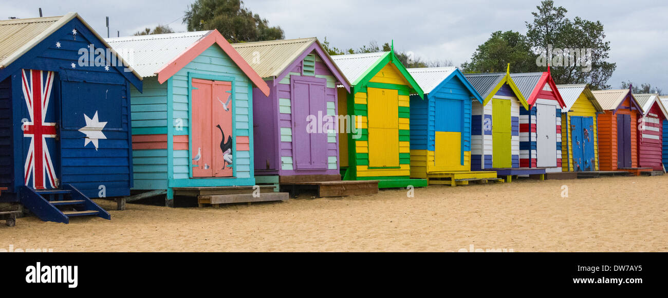 Colourful houses brighton hi-res stock photography and images - Alamy