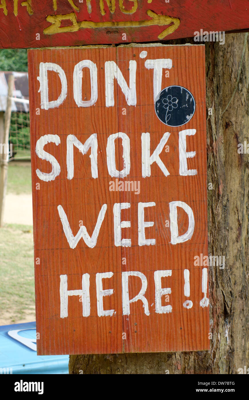 Dont Smoke Weed Poster
