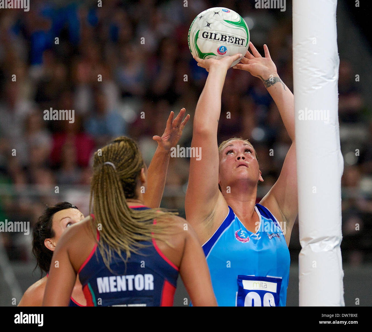Melbourne, Victoria, Australia. 2nd March 2014. CATHERINE LATU of the ...