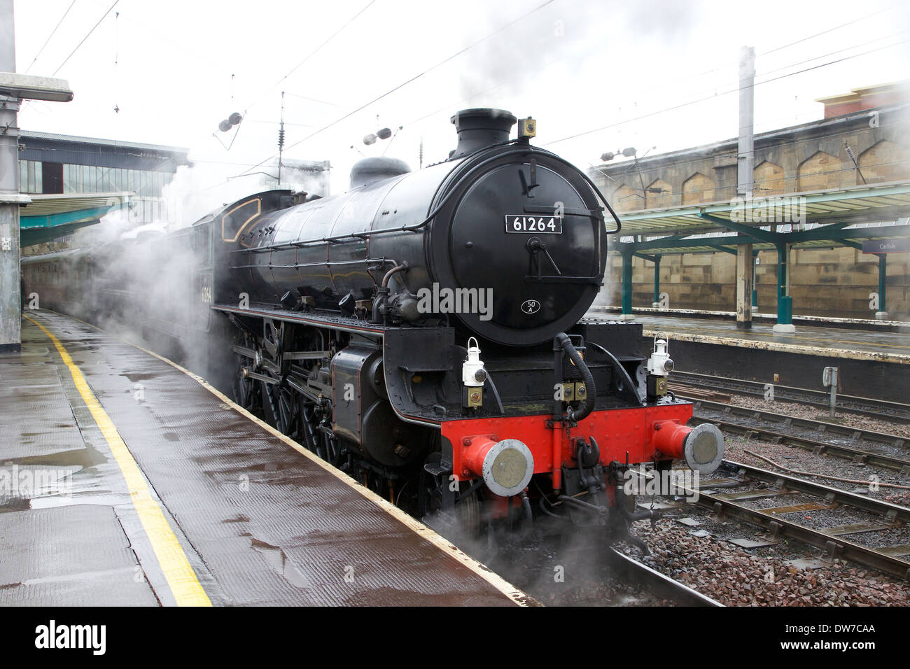 LNER Thompson Class B1 61264 & LMS Stanier Class 5 4-6-0 45407,The ...