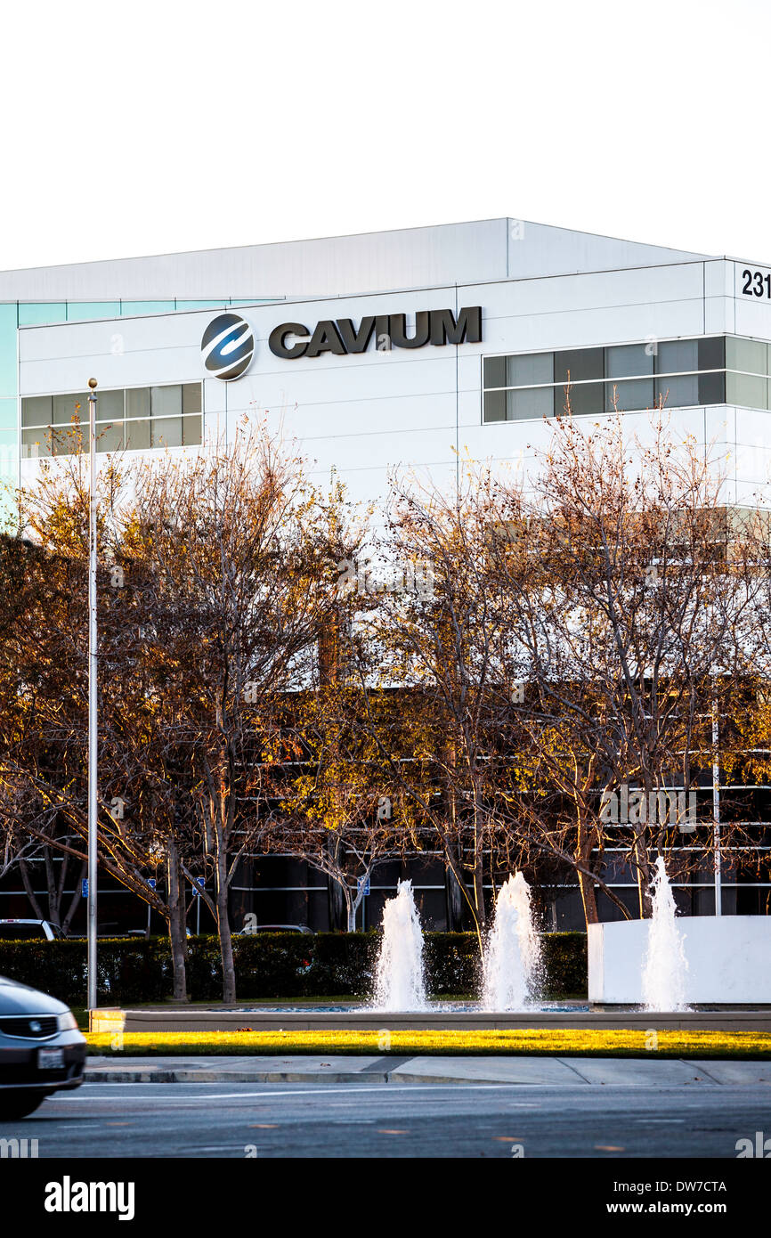 Cavium Building in San Jose California USA Stock Photo - Alamy