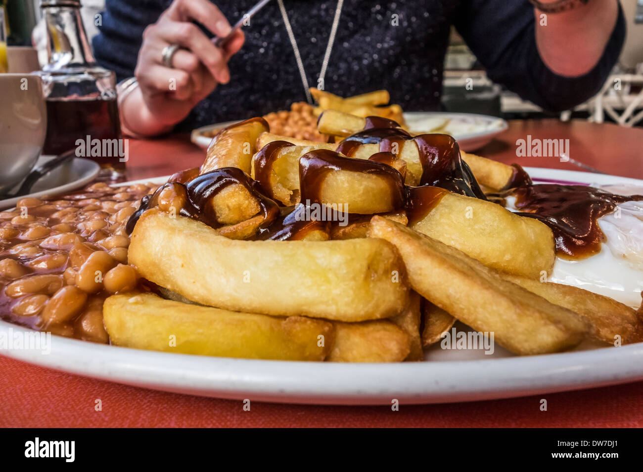 Traditional Breakfast in the Shepherdess Café, 221 City Rd London EC1V ...