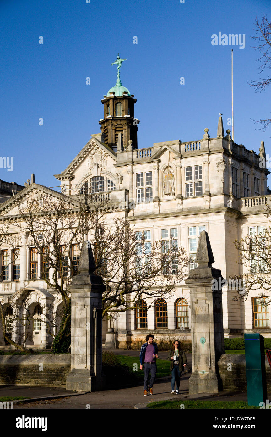 Cardiff university building hi-res stock photography and images - Alamy