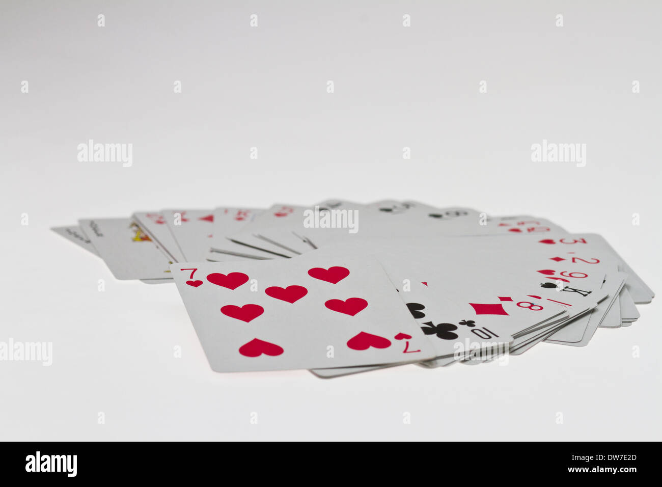 Deck of cards falling hi-res stock photography and images - Alamy