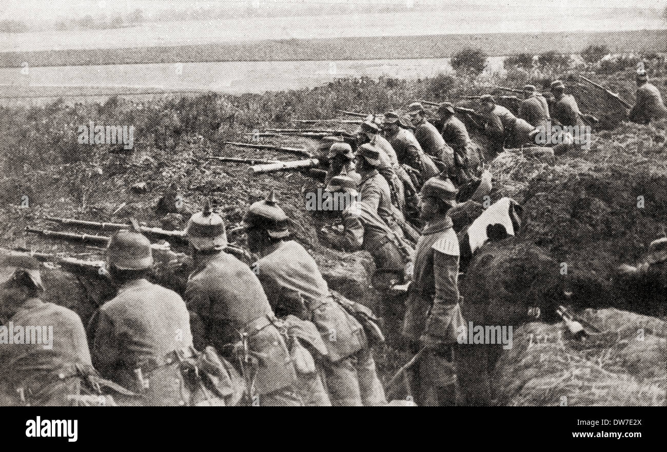 Trench warfare wwi hi-res stock photography and images - Alamy