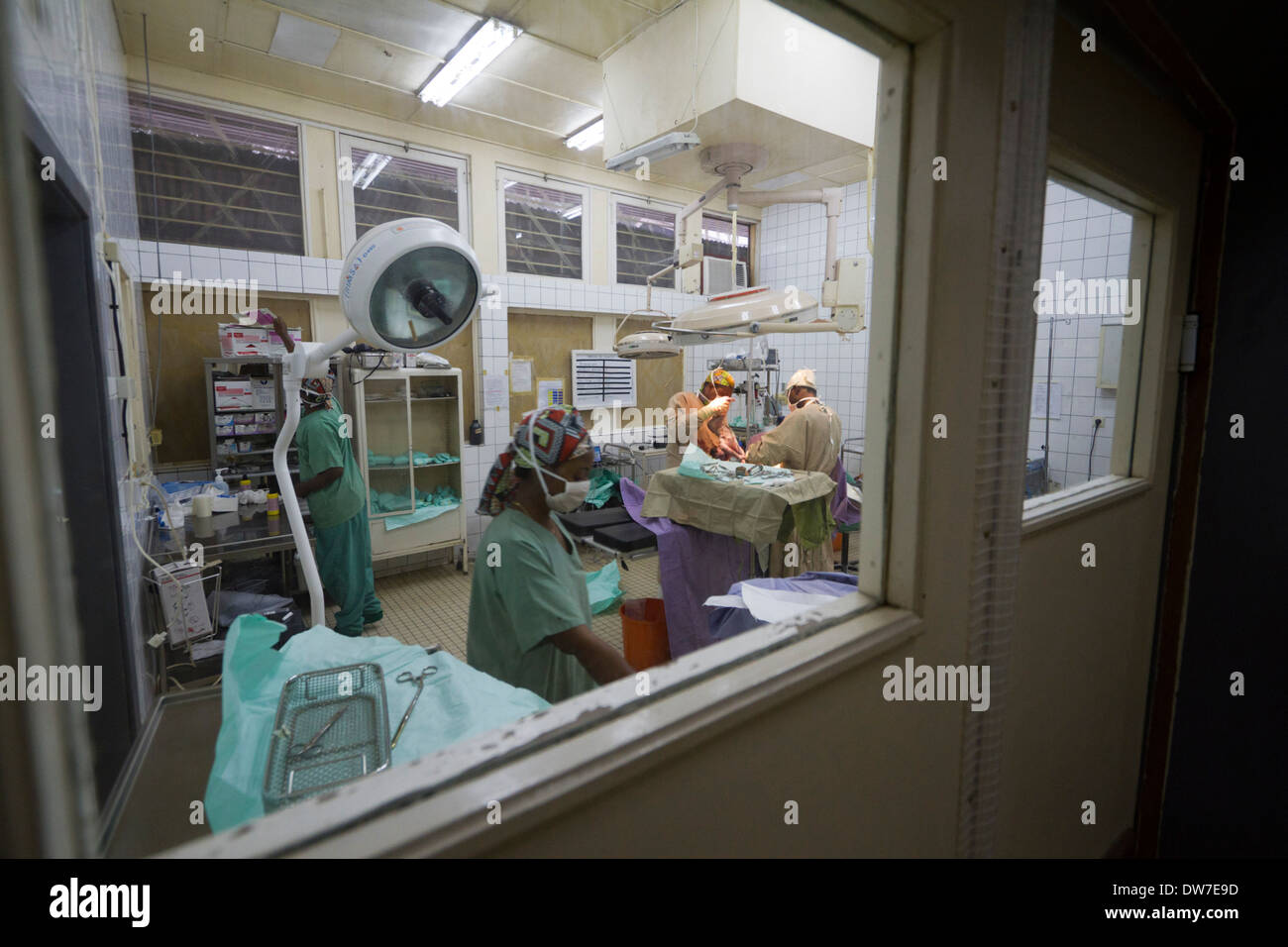 C-section in the MSF hospital ,Rutshuru,North Kiwu ,DRC,Democratic ...