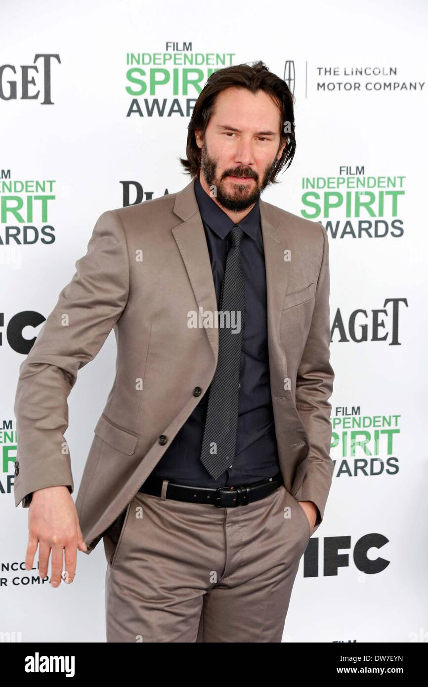 March 1, 2014 - Santa Monica, CA, USA - KEANU REEVES.2014 Film ...