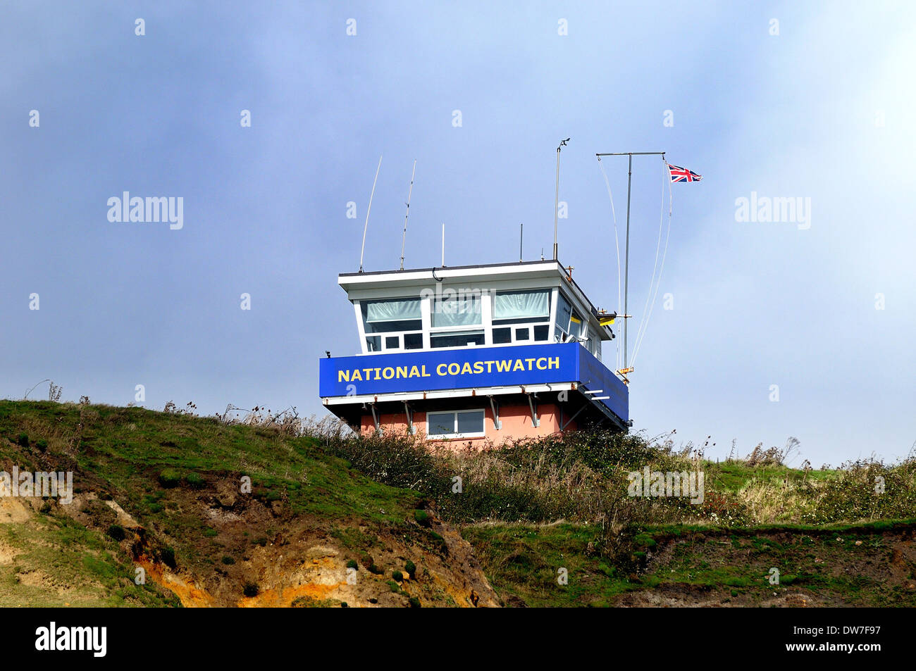 National Coastwatch lookout at Newhaven East Sussex UK Stock Photo - Alamy