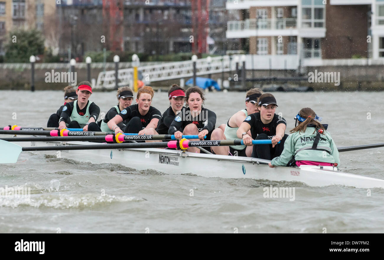 02.03.2014. CLUB FIXTURE 2014 BOAT RACE SEASON. Cambridge University ...