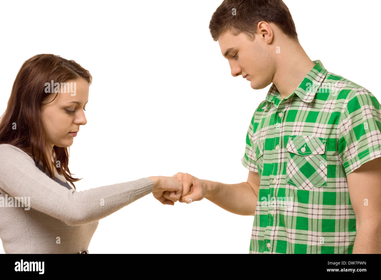 Knocking Knuckles High Resolution Stock Photography and Images - Alamy